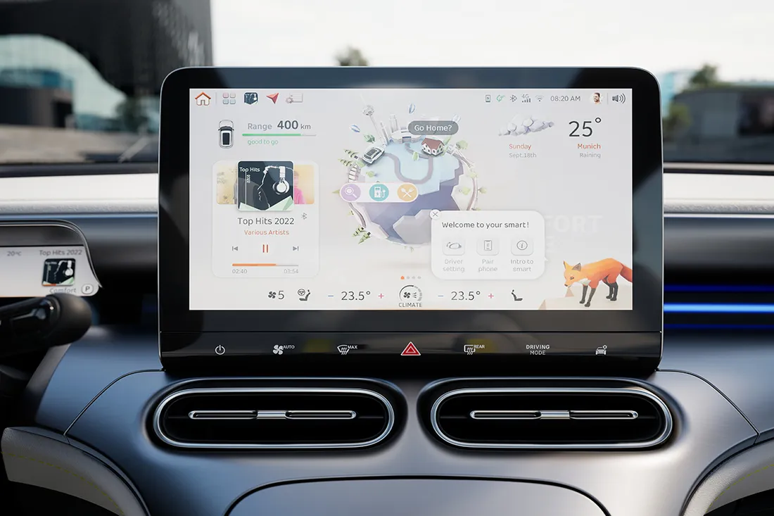 Smart revela en el CES una puntera novedad que estrenará en un nuevo ...