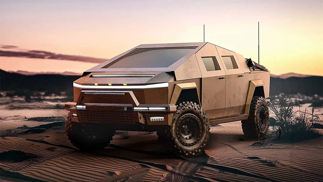 Este Tesla Cybertruck ya está listo para la 'guerra', una preparación ...