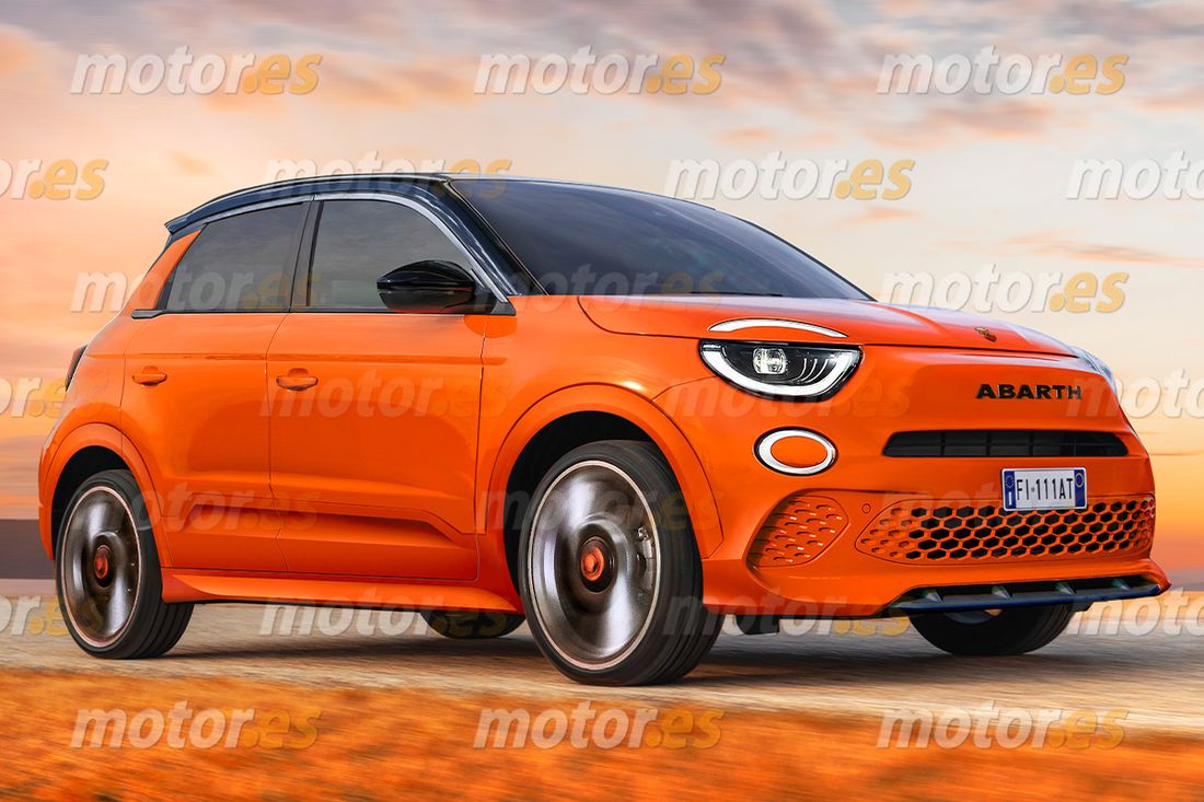 El nuevo Abarth 600 2024 será un crossover deportivo y 100% Eléctrico
