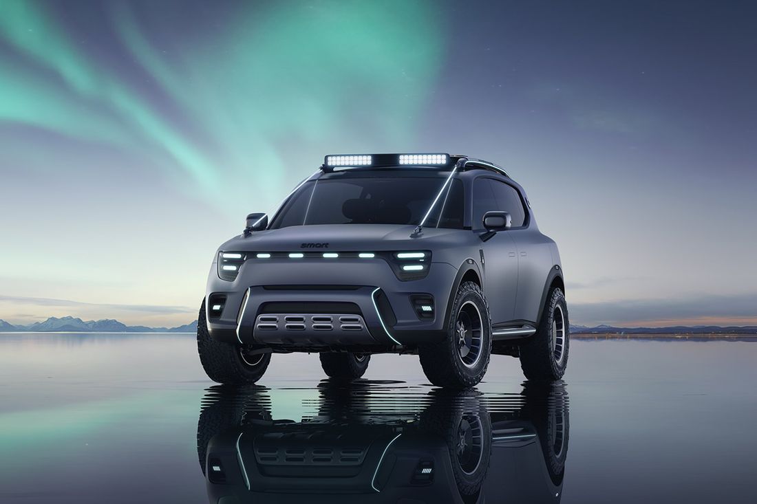 El smart concept #5, al descubierto: así es el nuevo SUV familiar ...