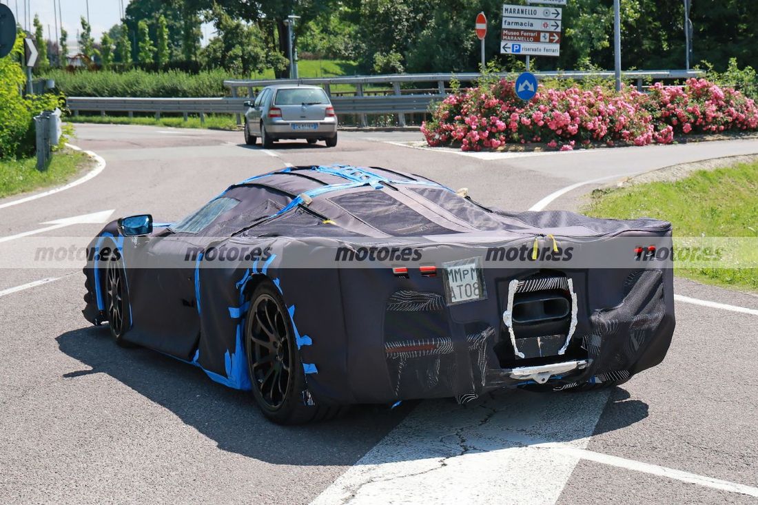 El sucesor del Ferrari LaFerrari ya se oculta bajo las lonas, el nuevo ...
