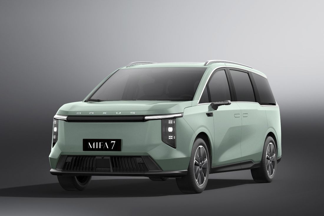 El nuevo Maxus MIFA 7 se estrena en Europa, un tecnológico monovolumen ...