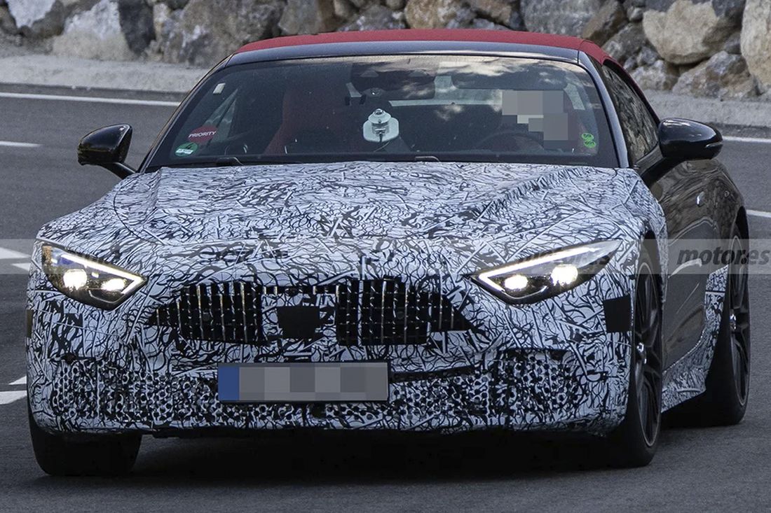 Filtrado el exquisito Mercedes-Maybach SL 2025, el descapotable más ...