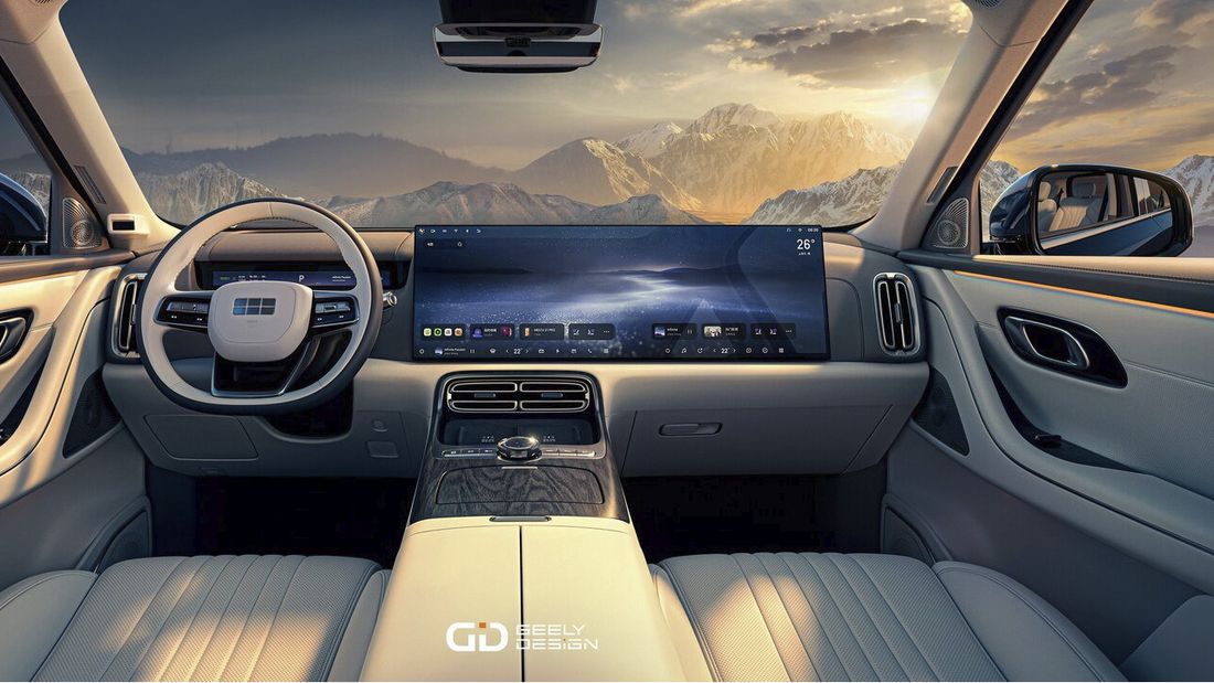 El Geely Galaxy M9 quiere asaltar Europa, y lo que muestra por dentro ...