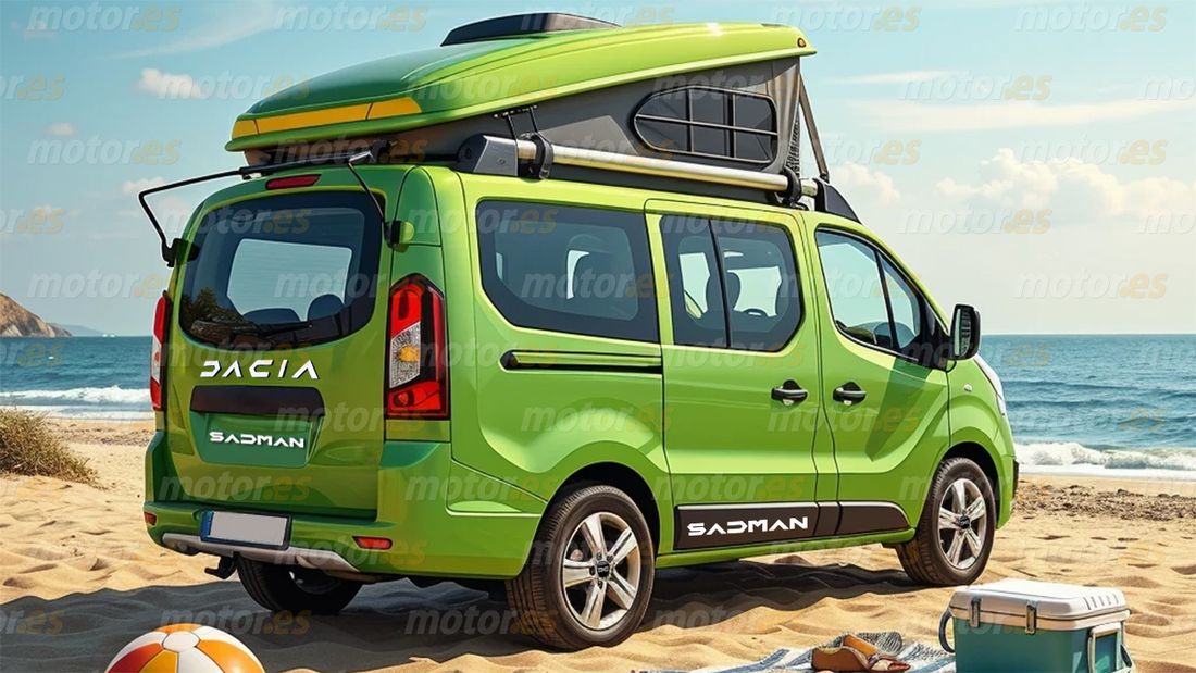 La camper de Dacia soñada se llama Sandman y lo tiene todo, pero hay un ...