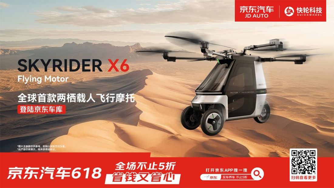 ¿El fin del tráfico? La moto voladora Skyrider X6 ya es una realidad y ...