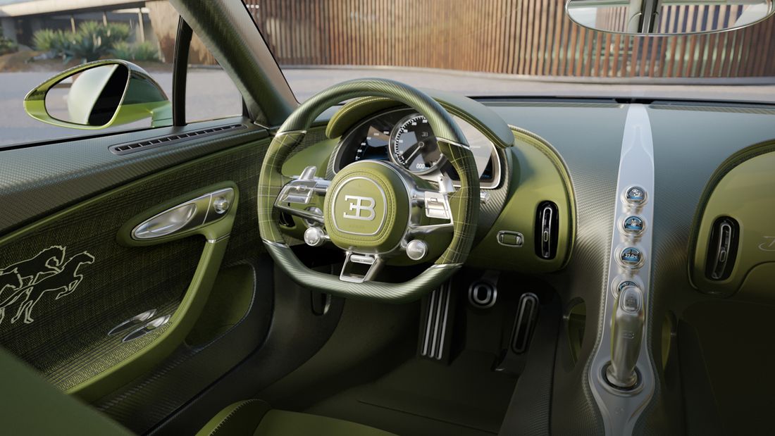 Bugatti presenta el Brouillard, un one-off único en el mundo que ...