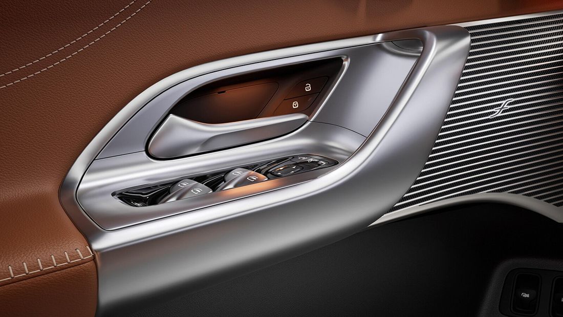 Mercedes ha enseñado por fin el interior del GLC eléctrico... y es tan ...