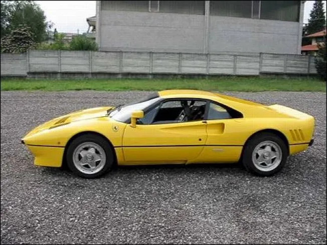 Los raros y veteranos Ferrari amarillos: el último 288 GTO prototipo ...