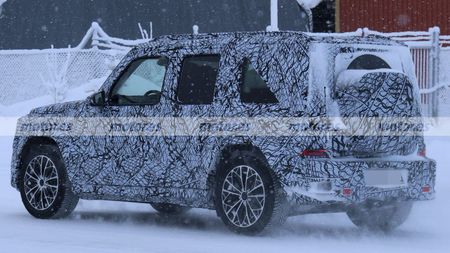 Cazado el Mercedes GLG 2028, el Clase G más pequeño y esperado ya rueda ...