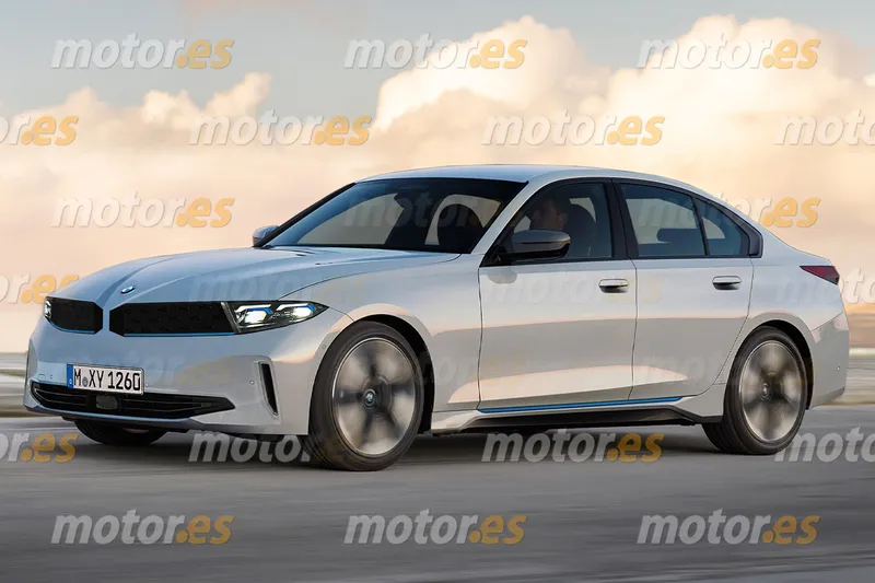 El BMW i3 regresará al mercado en 2027, una futurista berlina eléctrica ...