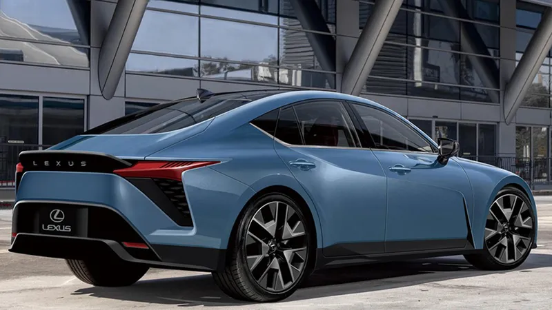 Lexus IS 2025, el sedán japonés se transformará en un coche eléctrico ...