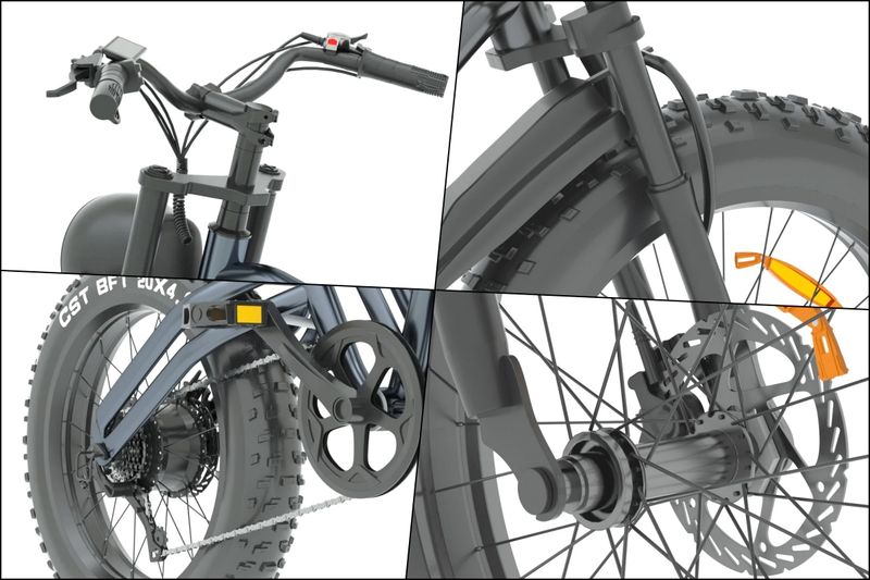 Esta poderosa Fat Bike de doble suspensión es una superventas en Amazon ...