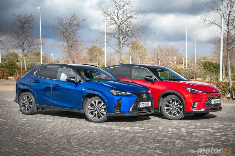 Comparativa Lexus UX vs LBX, las dos opciones más pequeñas de la ...