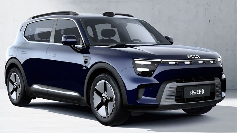 Smart se cansa del todo eléctrico y crea su SUV más ambicioso... pero ...