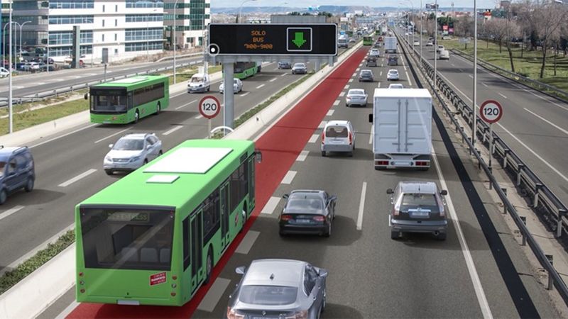 Nuevo carril Bus-VAO en Madrid, dónde estará y porqué será diferente al ...